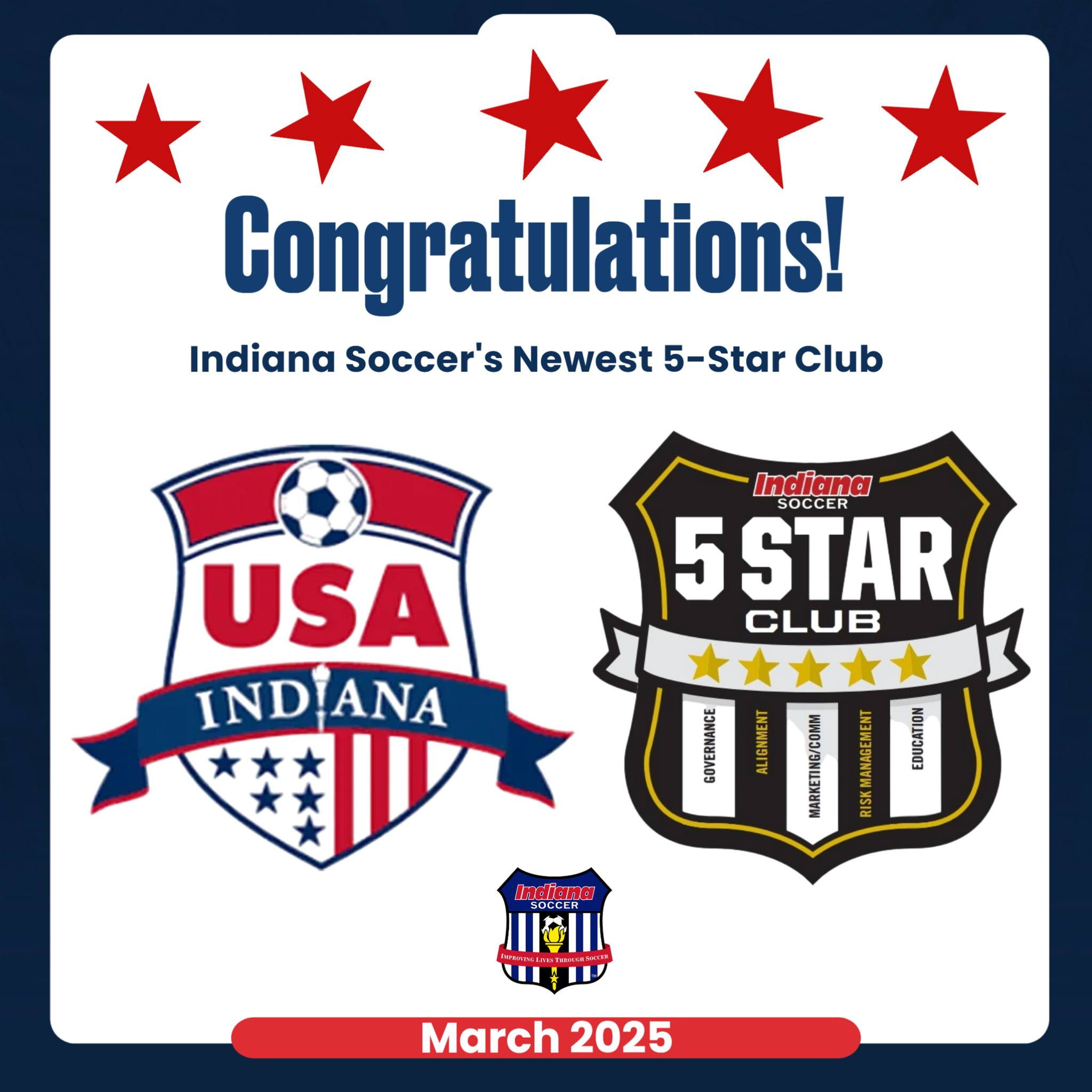 The 5 Star Clubs - Indiana Soccer
